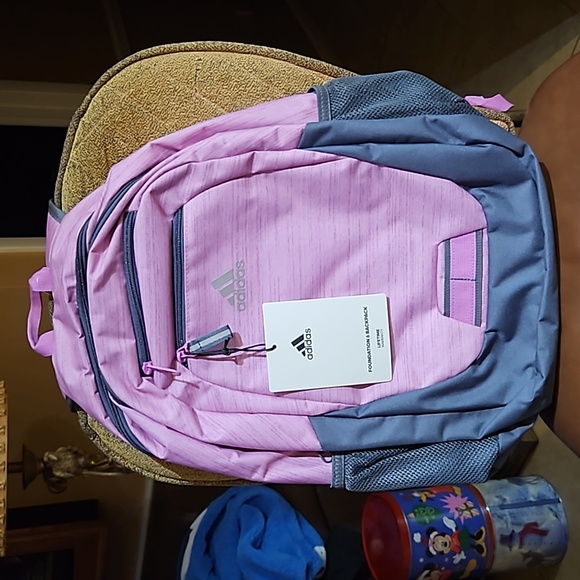 adidas | Bags | Adidas Foundation 6 Backpack Book Bag Laptop Travel Two ...